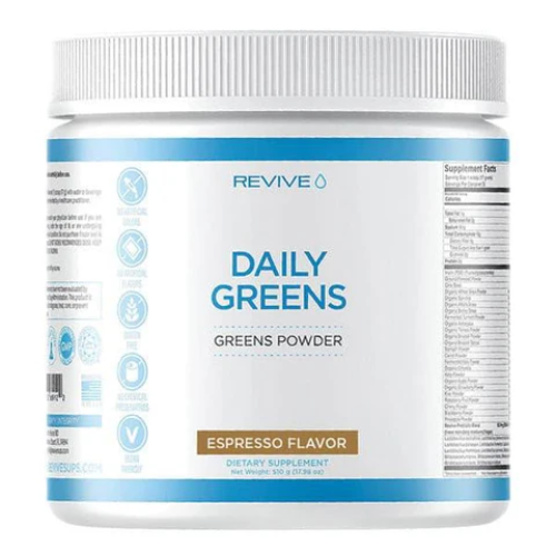 Buy Revive Daily Greens Powder Espresso 510g at best price | MedX Pharmacy